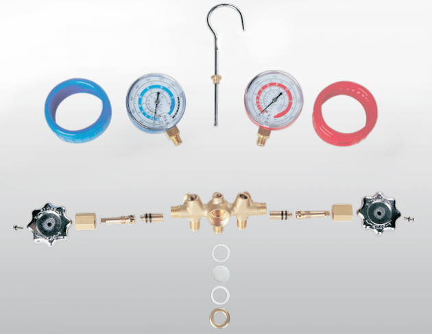 Two Way Manifold With Sight Glass | C&H Automobile Parts