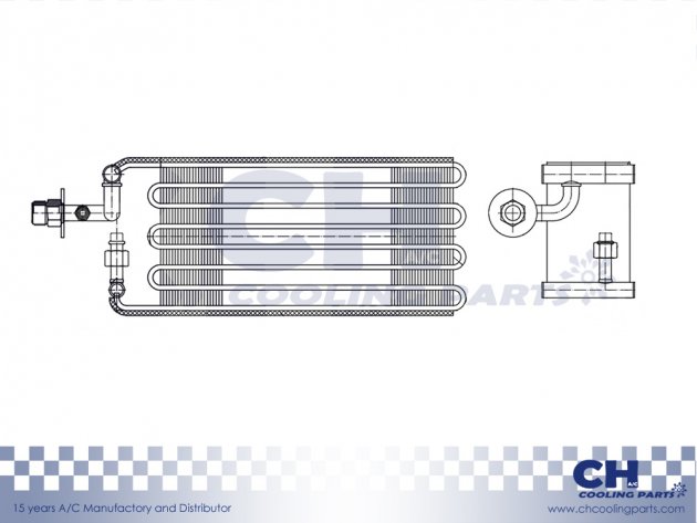 Evaporator - Catalogue | C&H Automobile Parts